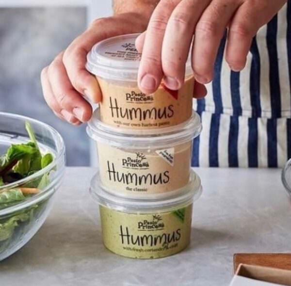 Pesto Princess Hummus - Mother City Fish